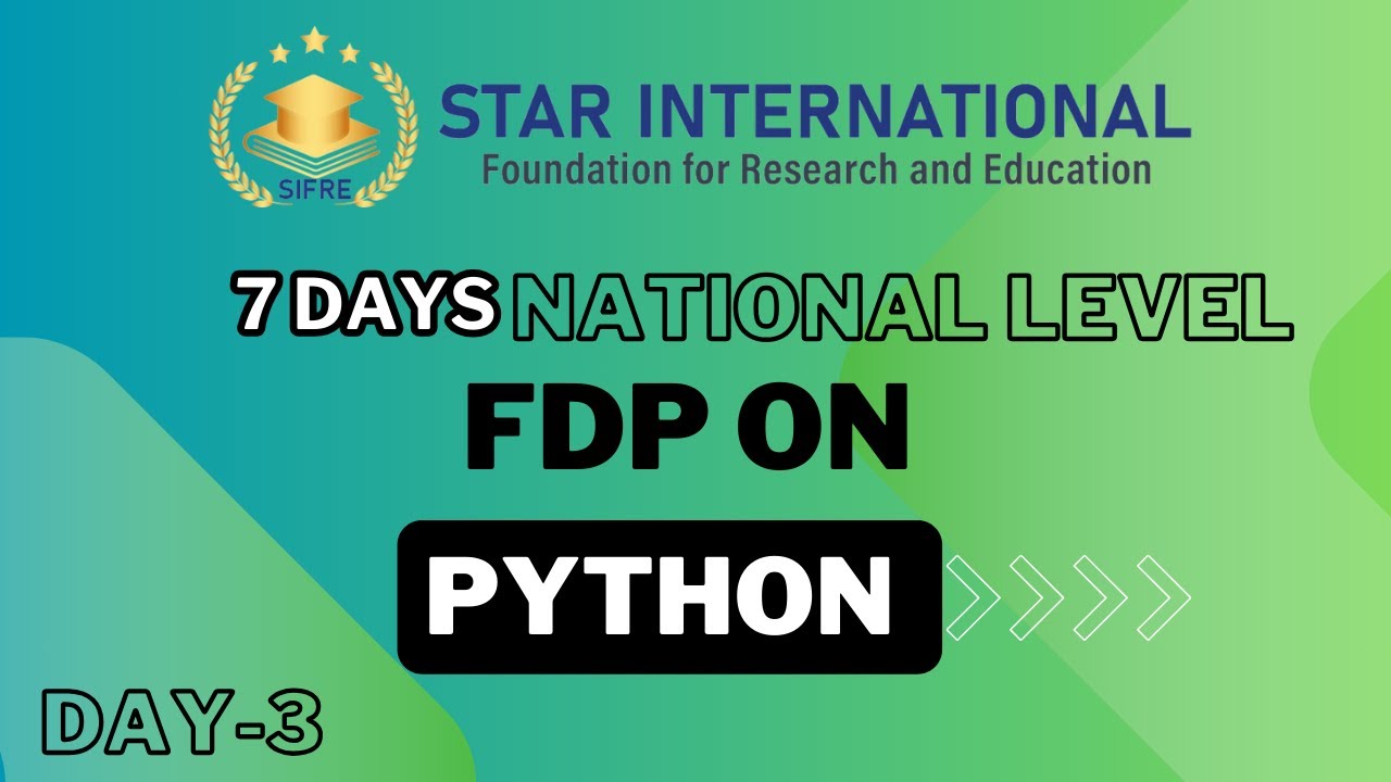 Python Day 3 Youtube