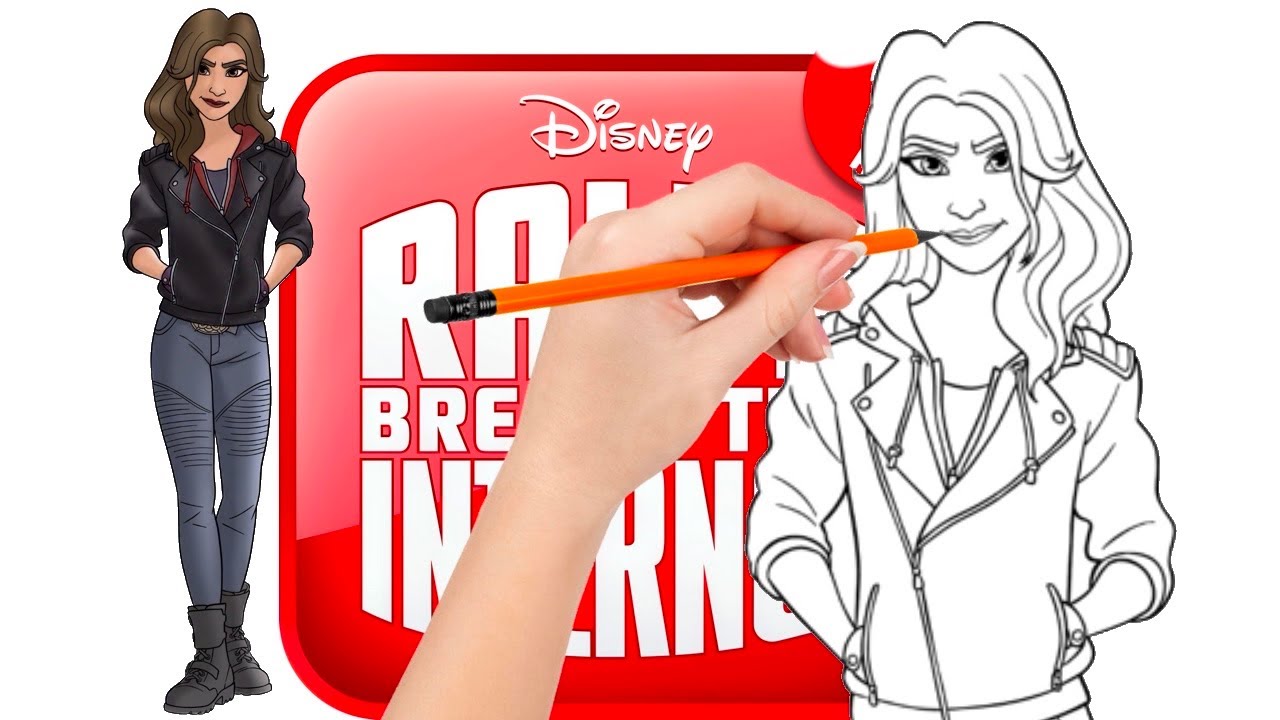 How To Draw Shank A Netizen From Slaughter Race Ralph Breaks The