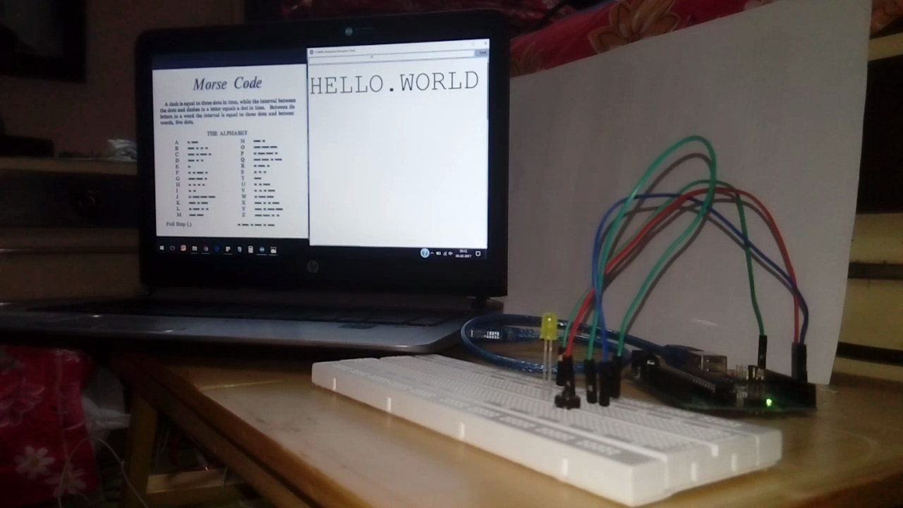 Arduino Morse Decoder Encoder Lokitank