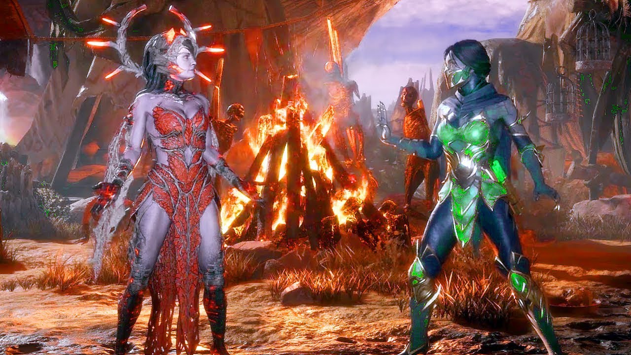 Mortal Kombat 11 Goddess Cetrion Gameplay Demo Mk11 2019 Youtube