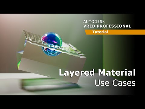 Autodesk Vred Tutorial Layered Material Use Cases Youtube