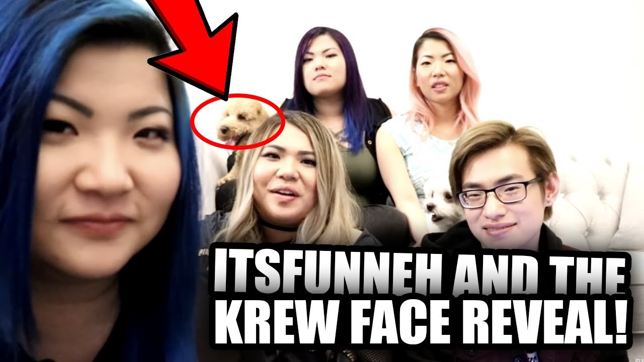 Itsfunneh And The Krew Face Reveal ёядн Youtube