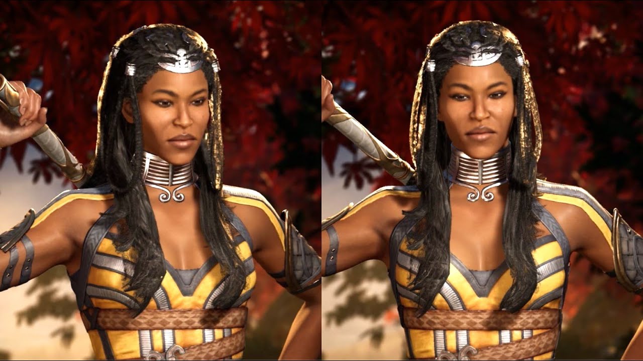 Mortal Kombat Mk1 Long Hair Tanya Mod Showcase Youtube