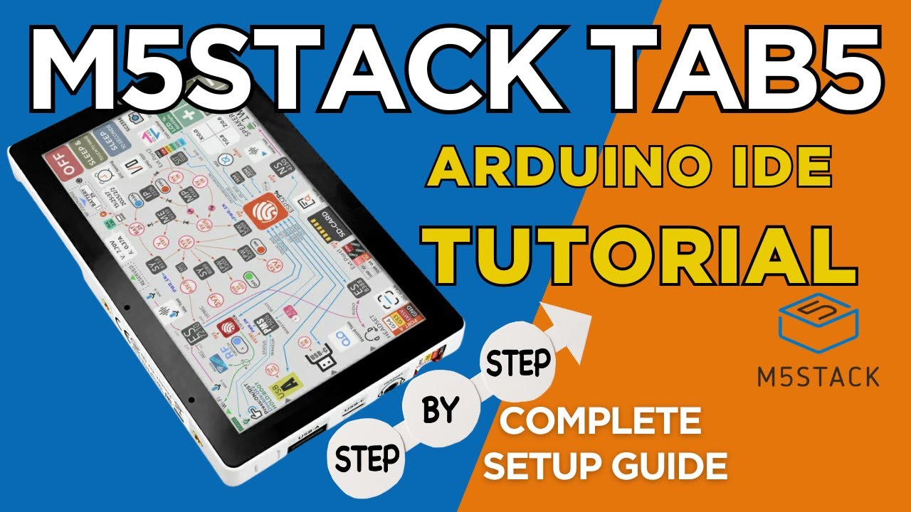 How To Program M5stack Tab5 With Arduino Ide Step By Step Tutorial