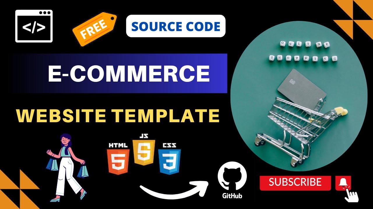 Day 14 Ecommerce Website Template Using Html Css Js Free Source