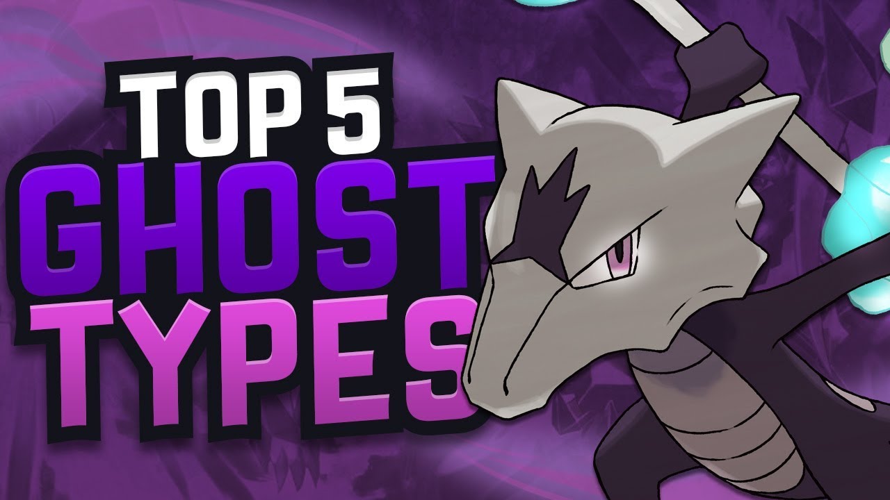 Top 5 Ghost Type Pokémon Youtube