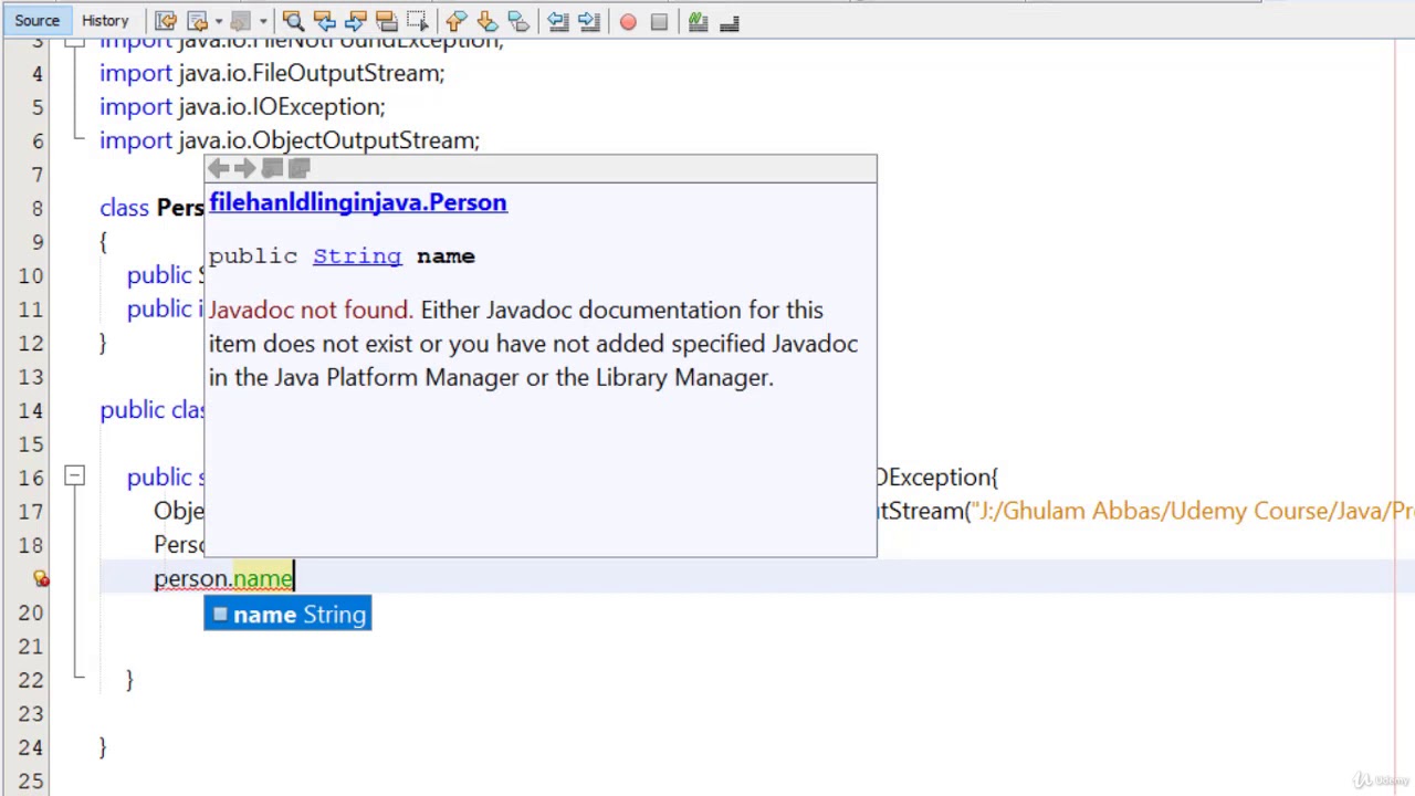 77 Objectinputstream Objectoutputstream Class Youtube