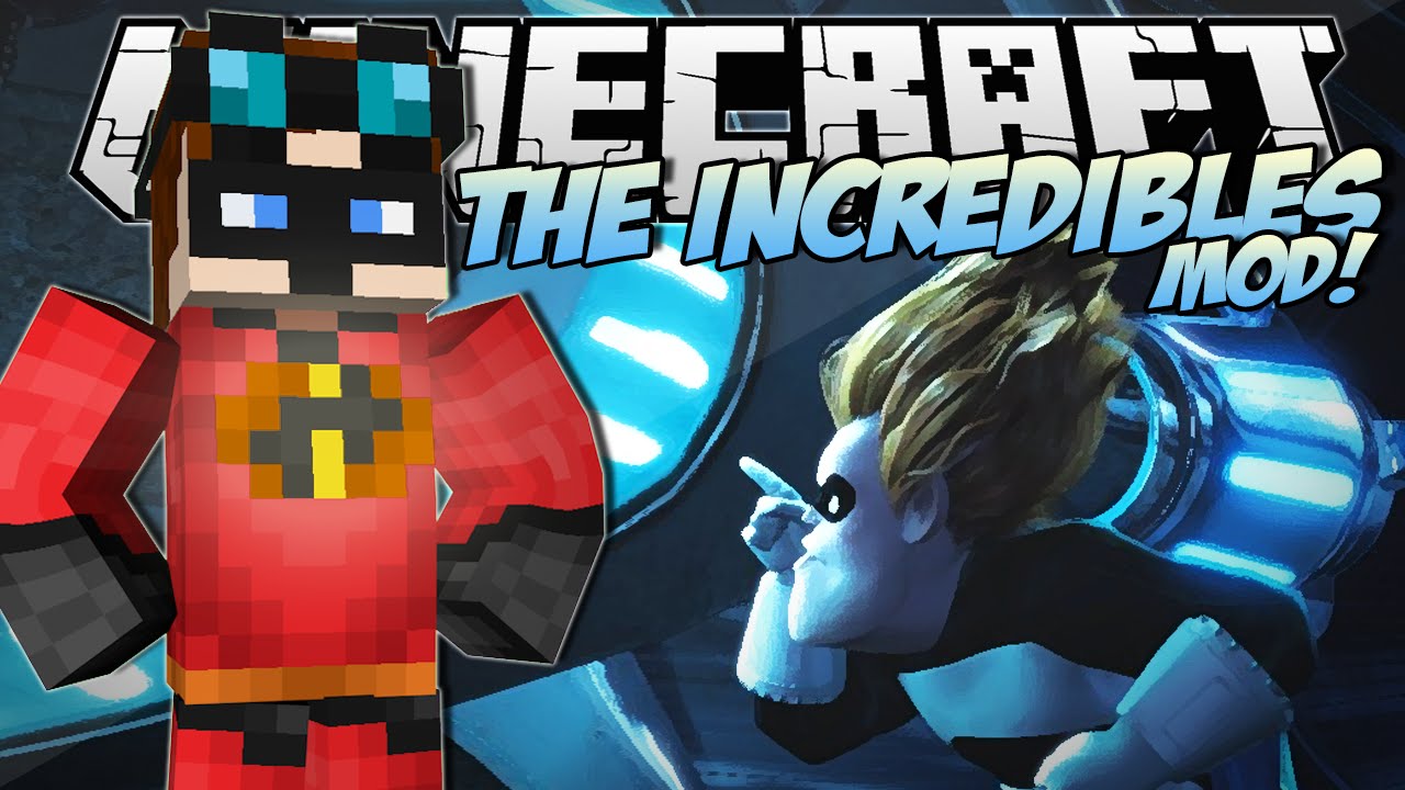 Minecraft The Incredibles Mod Become An Incredible Frozone