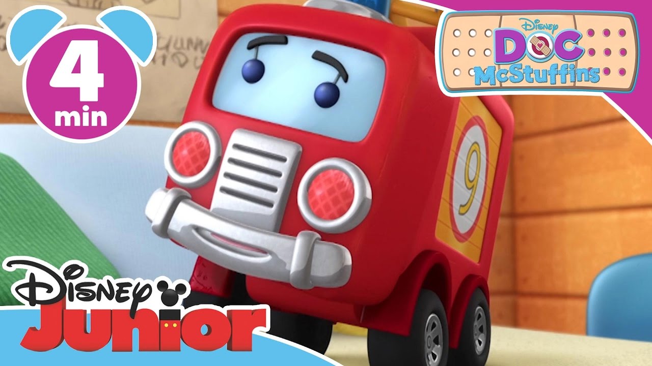 Magical Moments Doc Mcstuffins Lenny The Fire Engine Disneykids