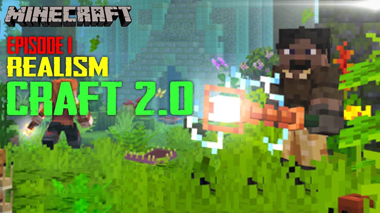 Akhirnya Rilis Berburu Diamond Di Minecraft Realismcraft 2 0 Youtube