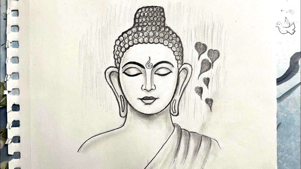 Simple Easy Buddha Drawing Online Orders Www Pinnaxis