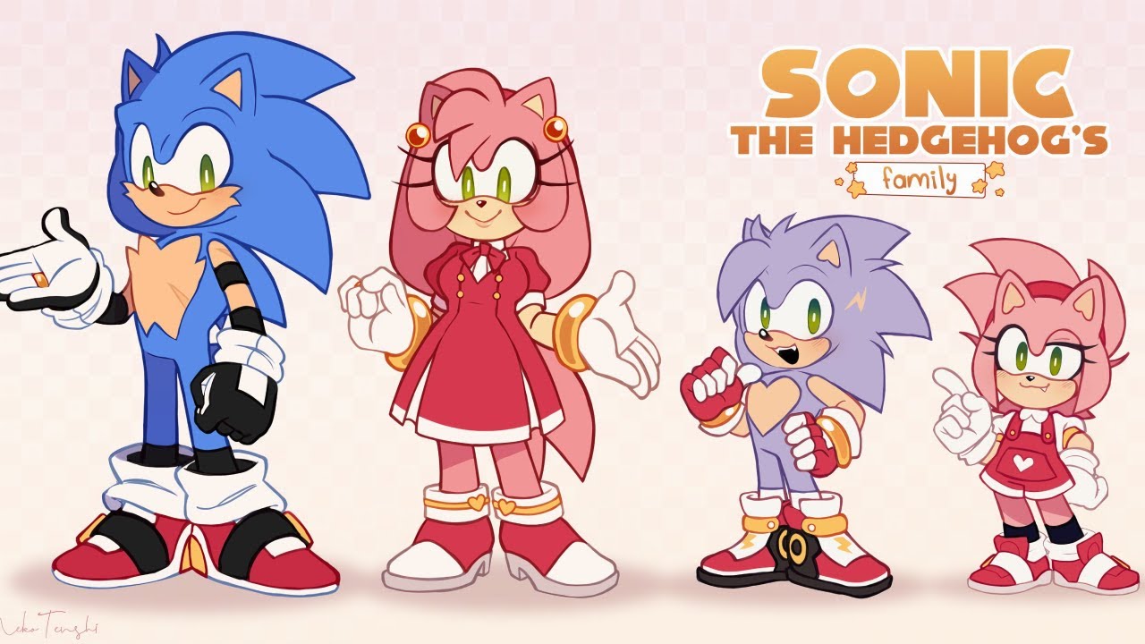 Sonic And Amy S Family Sonic The Hedgehog Comic Dub Youtube