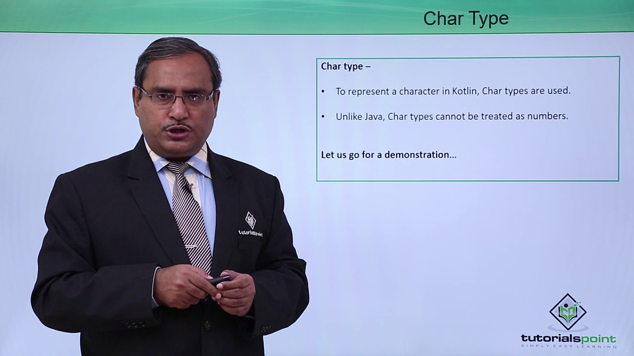 Kotlin Char Data Type Youtube