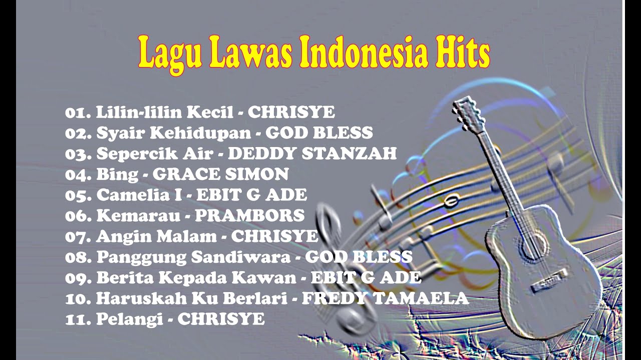 Lagu Lawas Indonesia Hits Youtube