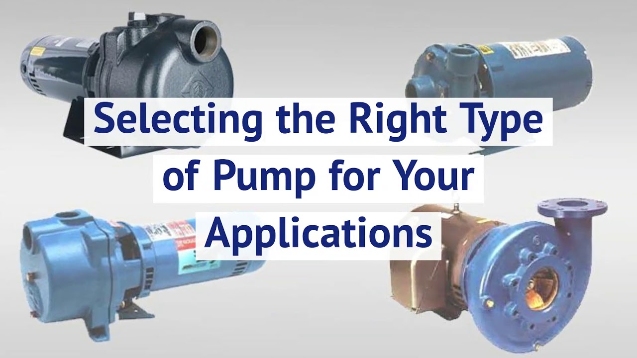 Pumps And Its Types At Jake Town Blog