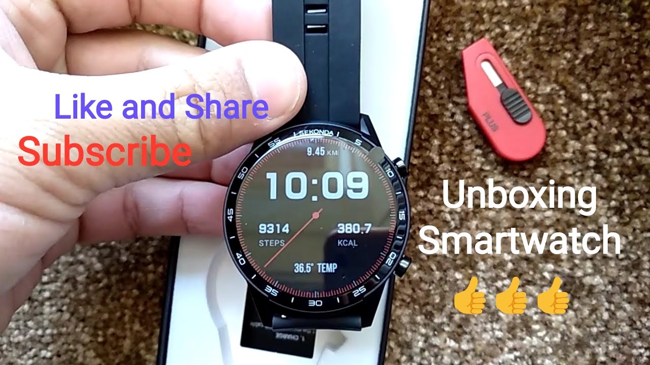Smartwatch Unboxing Youtube