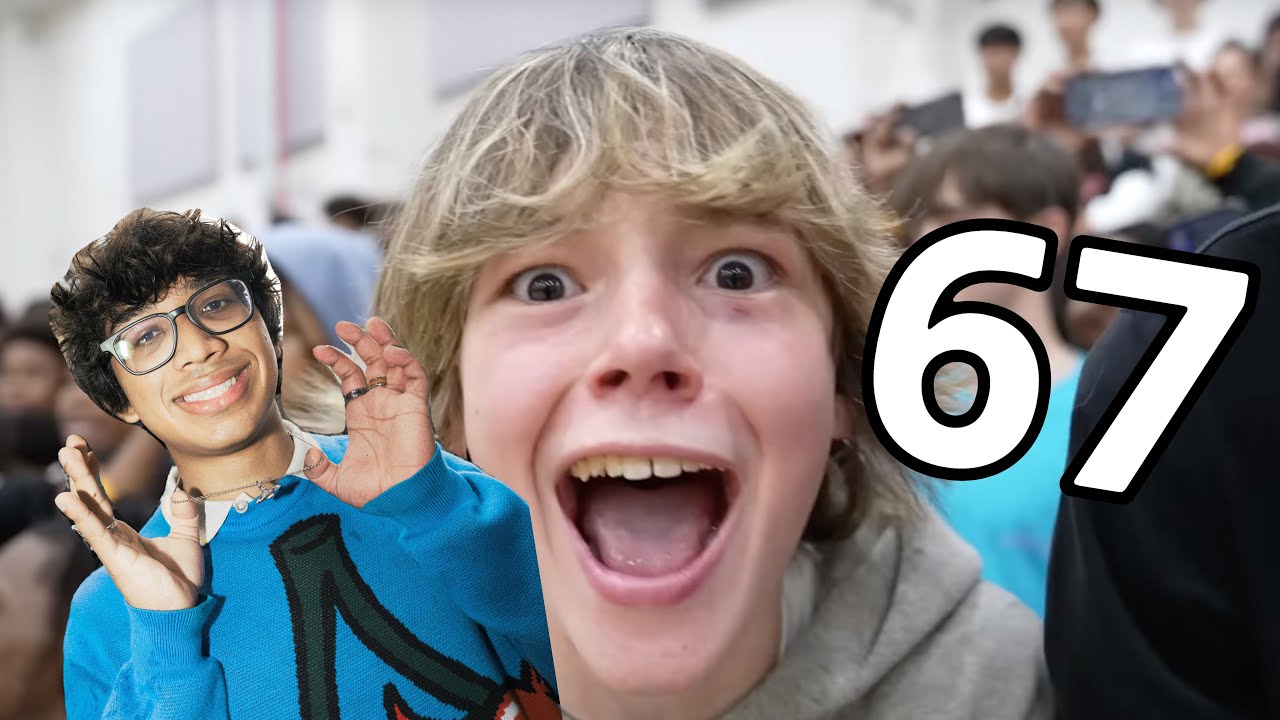 Reacting To The 67 Meme Youtube
