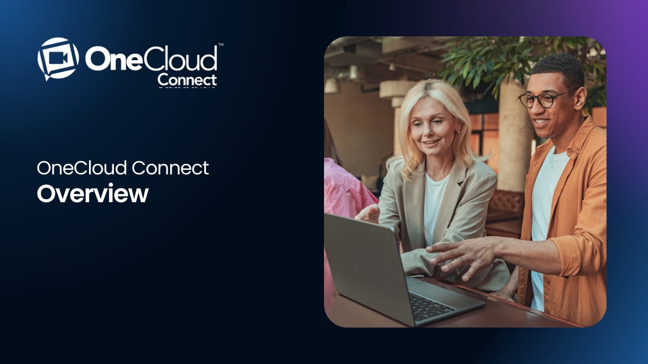 Onecloud Connect Overview Youtube
