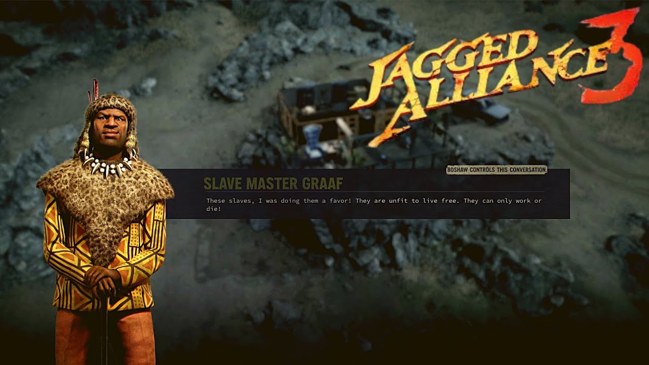 Should You Kill Slave Master Graaf Or Let Him Go Jagged Alliance 3