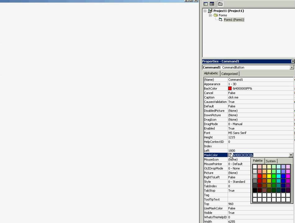 Vb6 Message Box Tutorial Step 1 Youtube