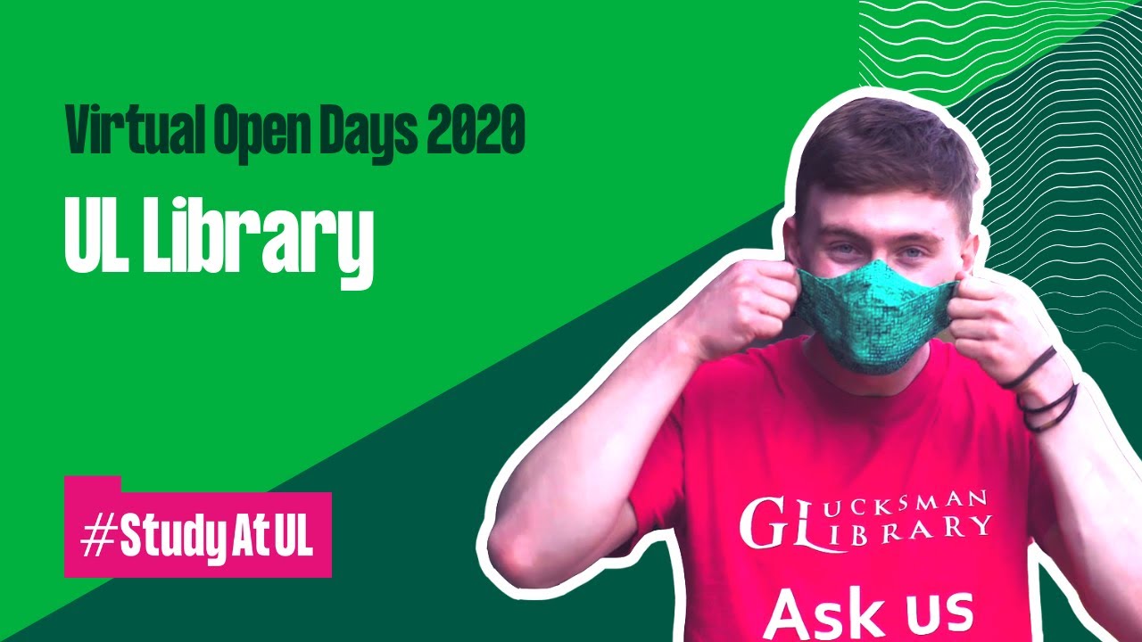 Vlog Ul Library Peer Advisor Seán Youtube