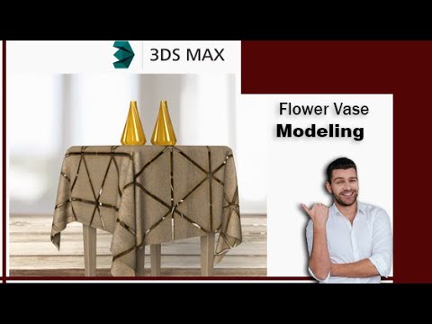 3ds Max Modeling Tutorial Flower Vase Youtube
