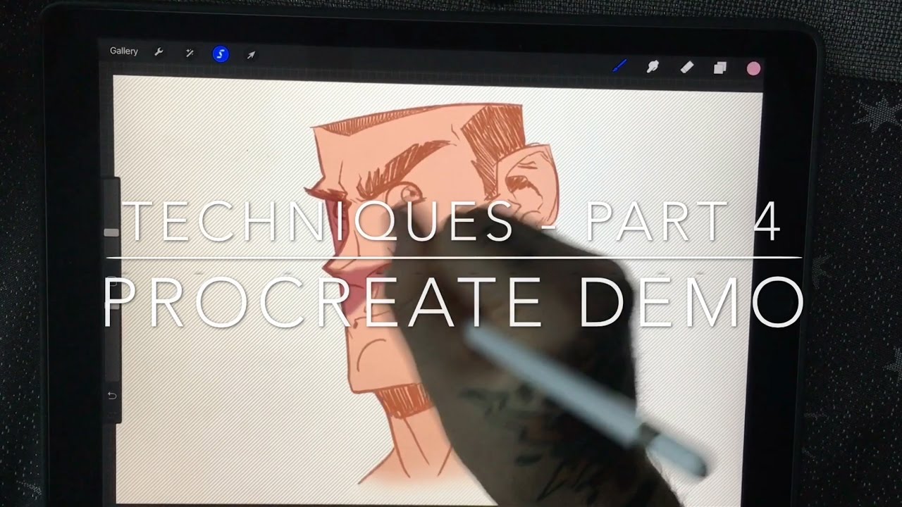 Techniques Part 4 Procreate Demo Youtube