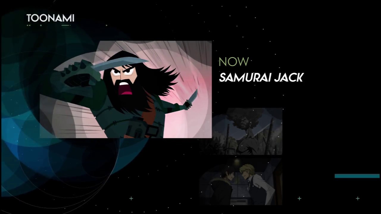 Toonami Samurai Jack Menu Youtube