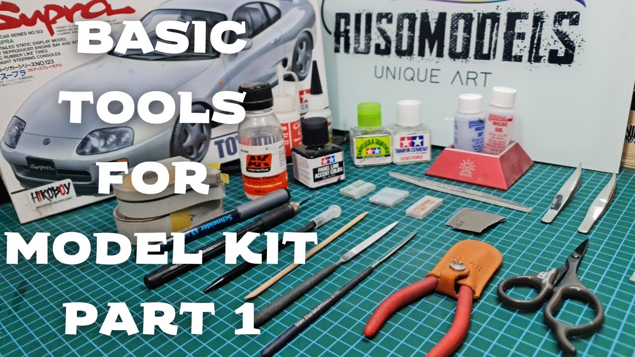 Scale Model Tools Basic Part 1 Youtube