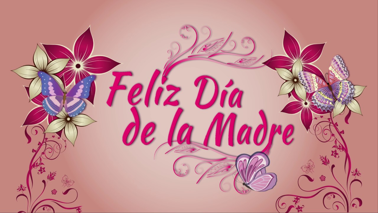Feliz Día De La Madre Tarjeta Animada Youtube