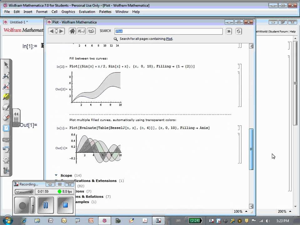 Mathematica Lesson 1 Youtube