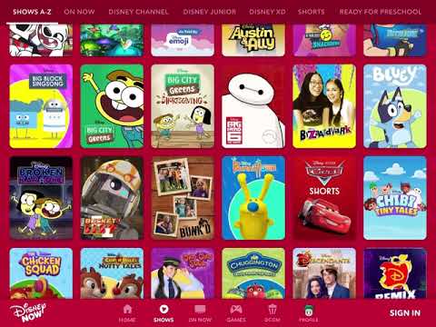 Disneynow Tour Not Signed In Youtube