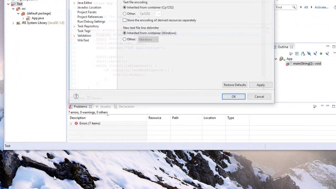 Creating Java Guis Using Windowbuilder And Swt In Eclipse Youtube