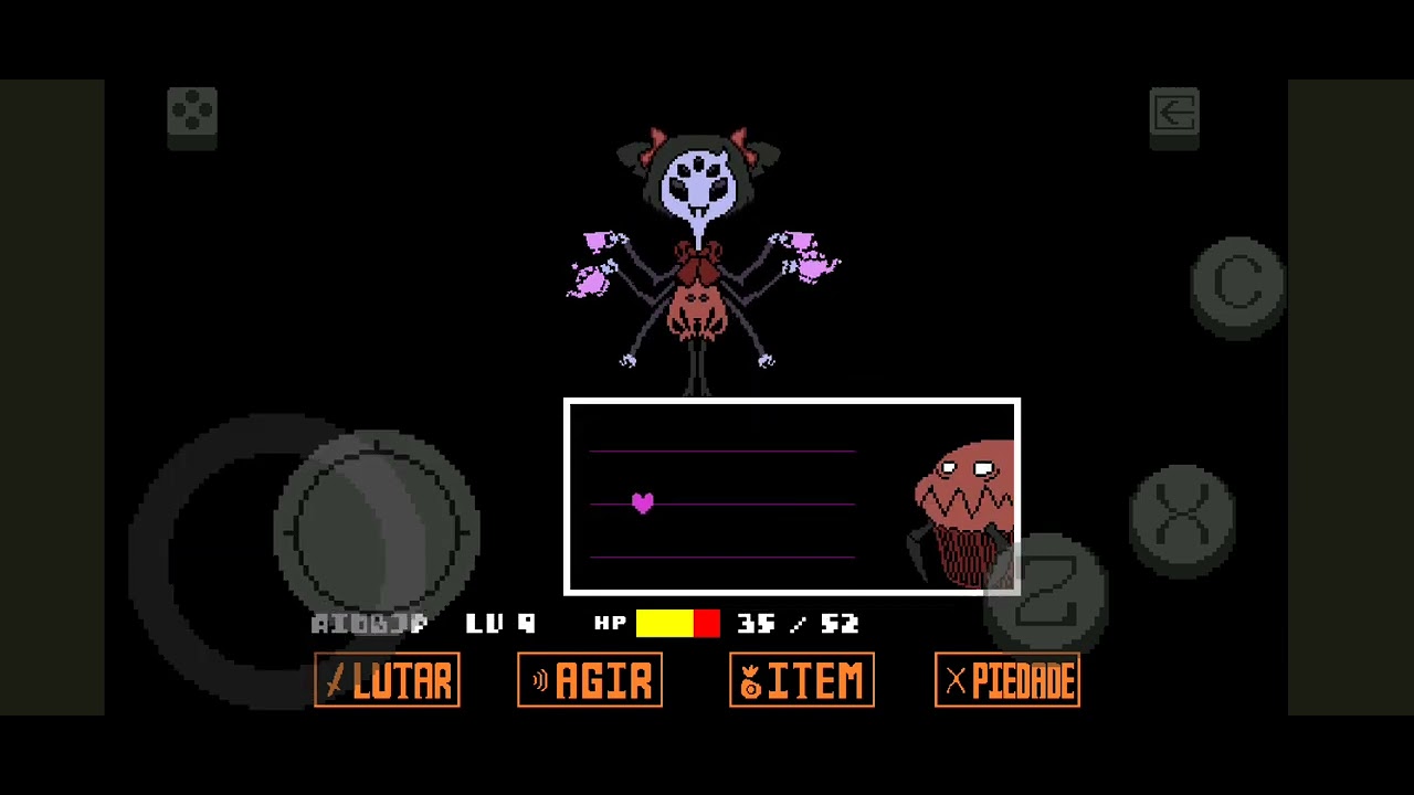 Muffet Boss Fight Undertale Youtube