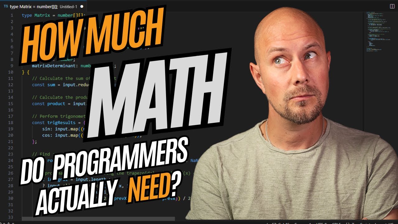 Do Programmers Really Need To Know Math Youtube