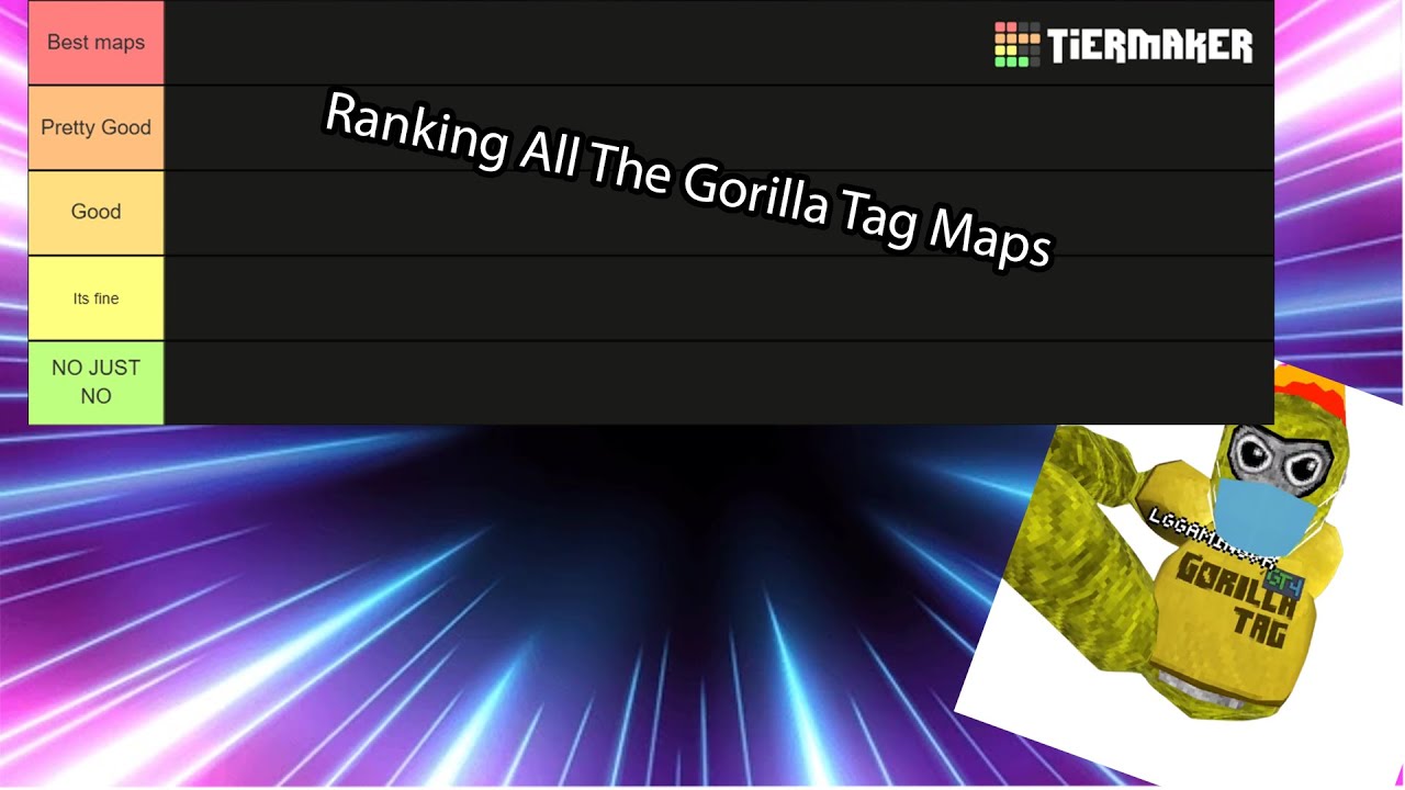 Ranking All The Gorilla Tag Maps Youtube