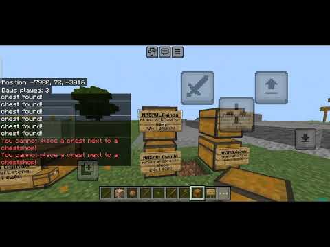 Chestshop Showcase Demo Youtube