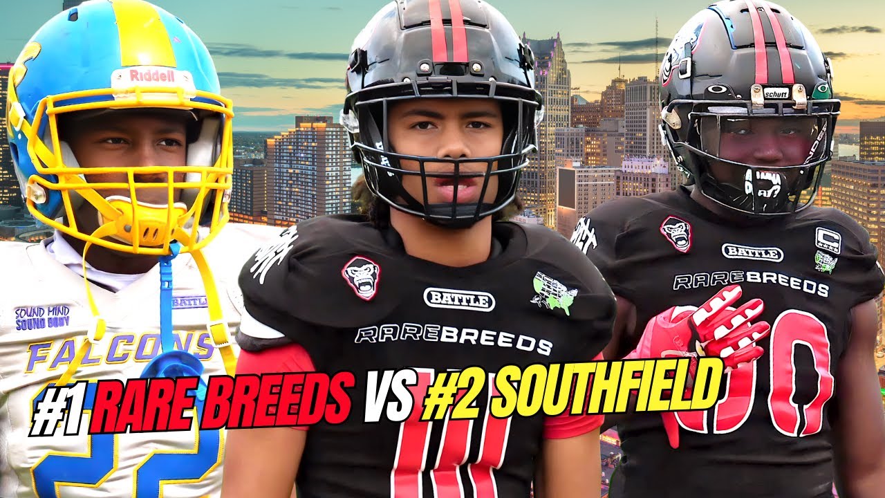 Nations 1 Vs 2 12u Rare Breeds Ga Vs Southfield Mi Top 12u