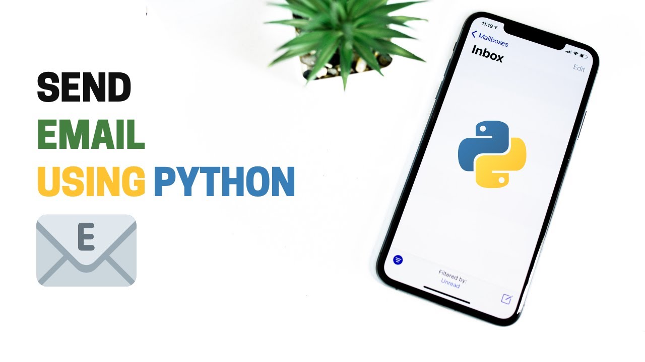 Send E Mail Using Python Smtp Library Youtube