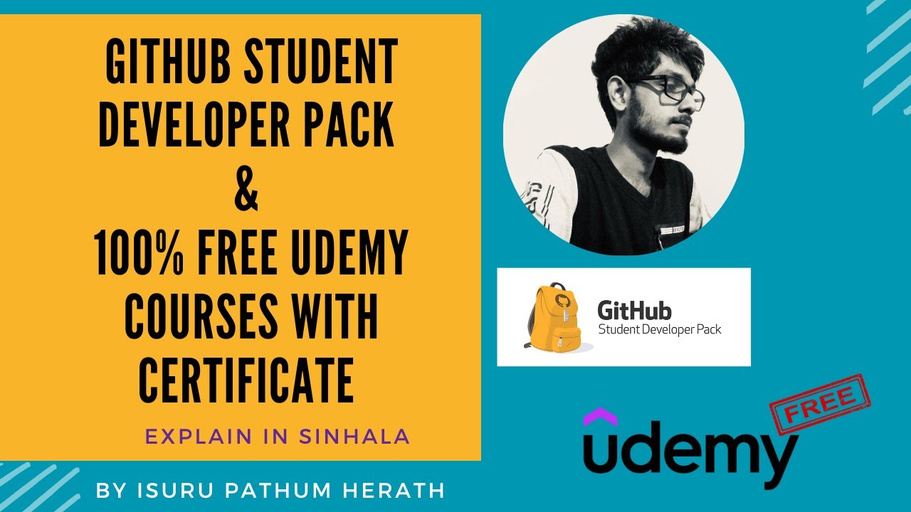 Explain Github Student Developer Pack And 100 Free Coupons For Udemy