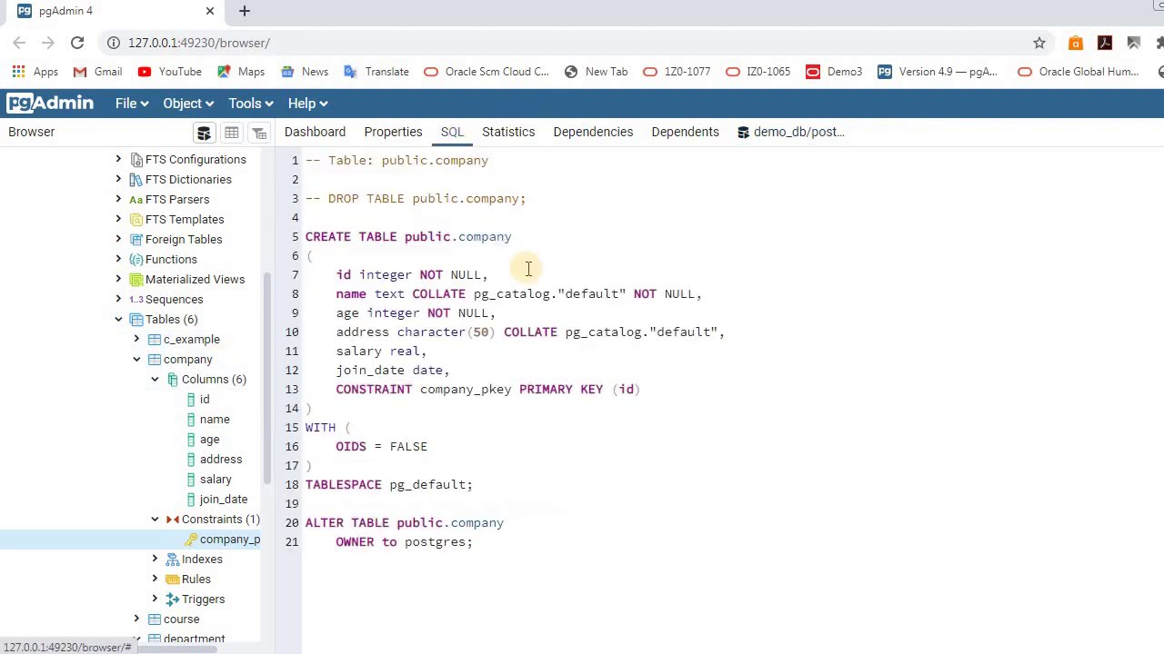Constraints In Sql Check Unique Not Null Postgresql Tutorials Youtube