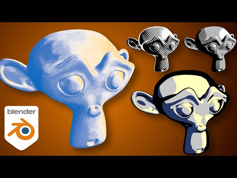 Dashlearn Quick Toon Shader Effects Npr Blender Tutorial