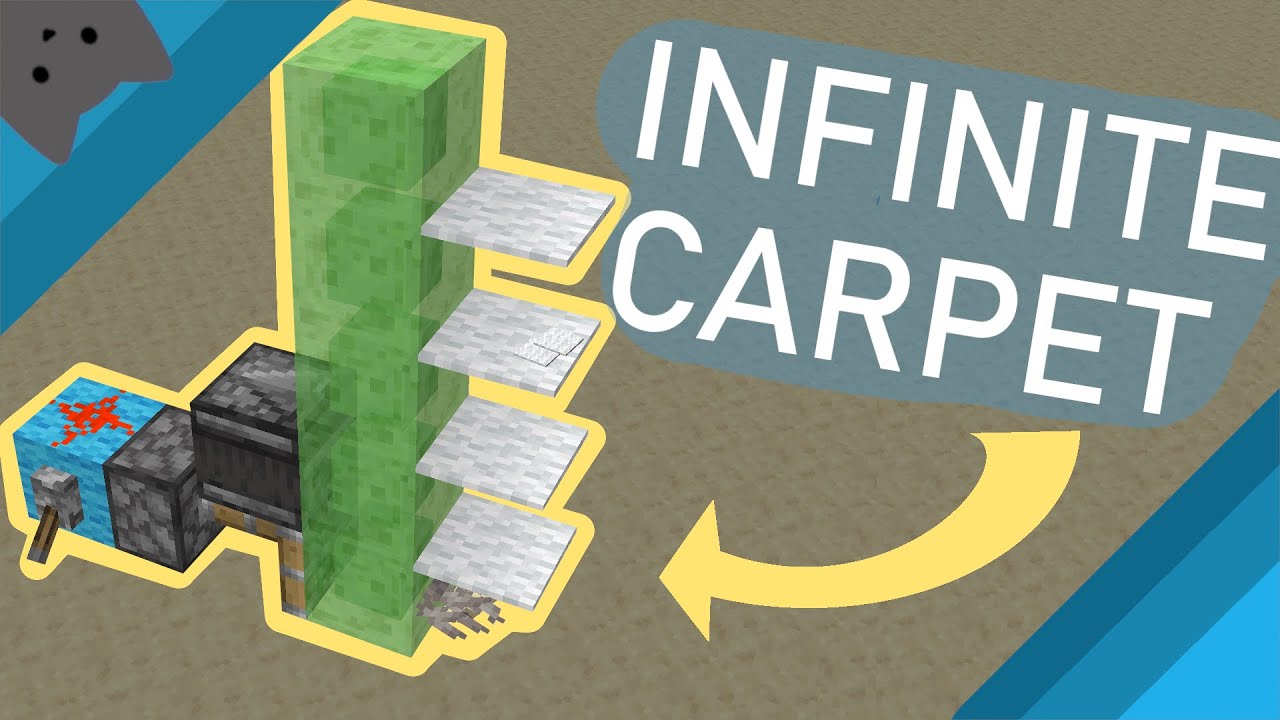How To Make Infinite Carpet In Minecraft Bedrock Edition At Enrique