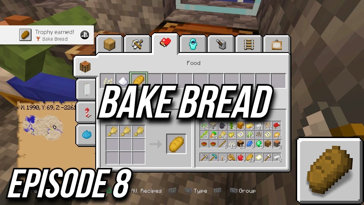 Bake Bread Minecraft At Charli Bayly Blog