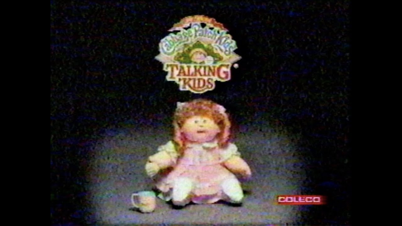 Cabbage Patch Kids Talking Kids 1987 Youtube