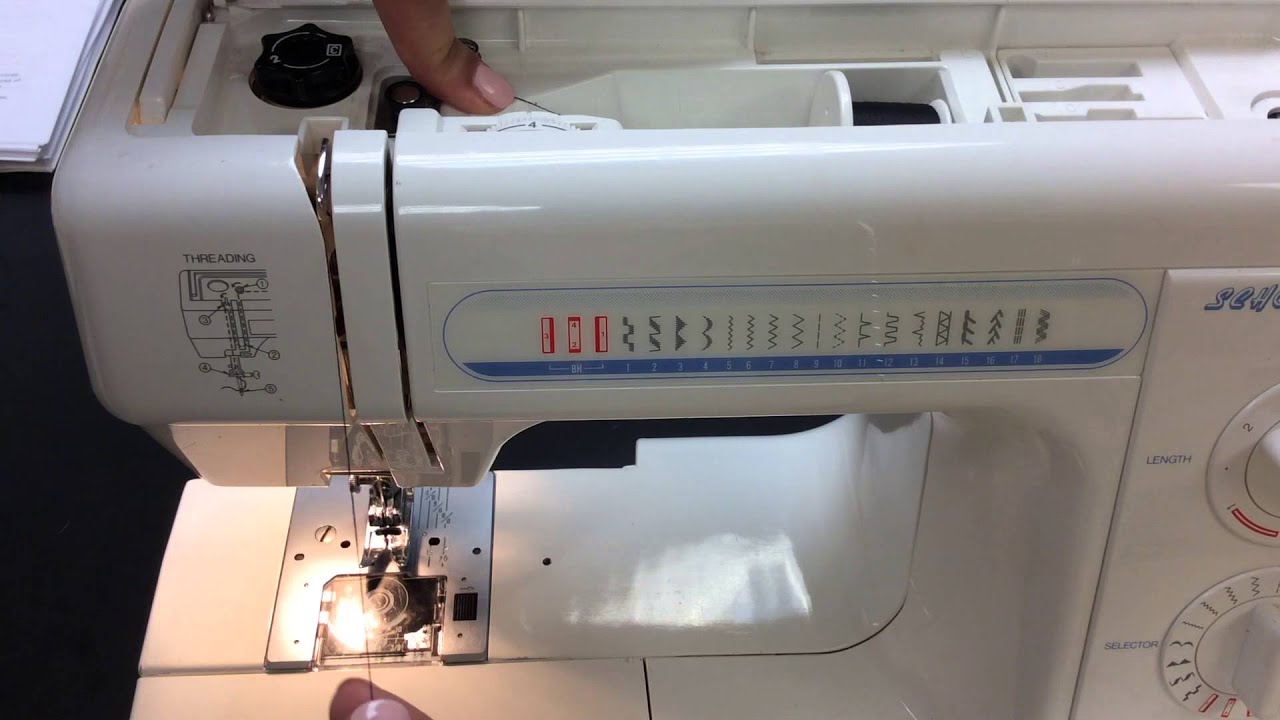 Bobbin Threading The Janome Schoolmate At Hamish Geake Blog
