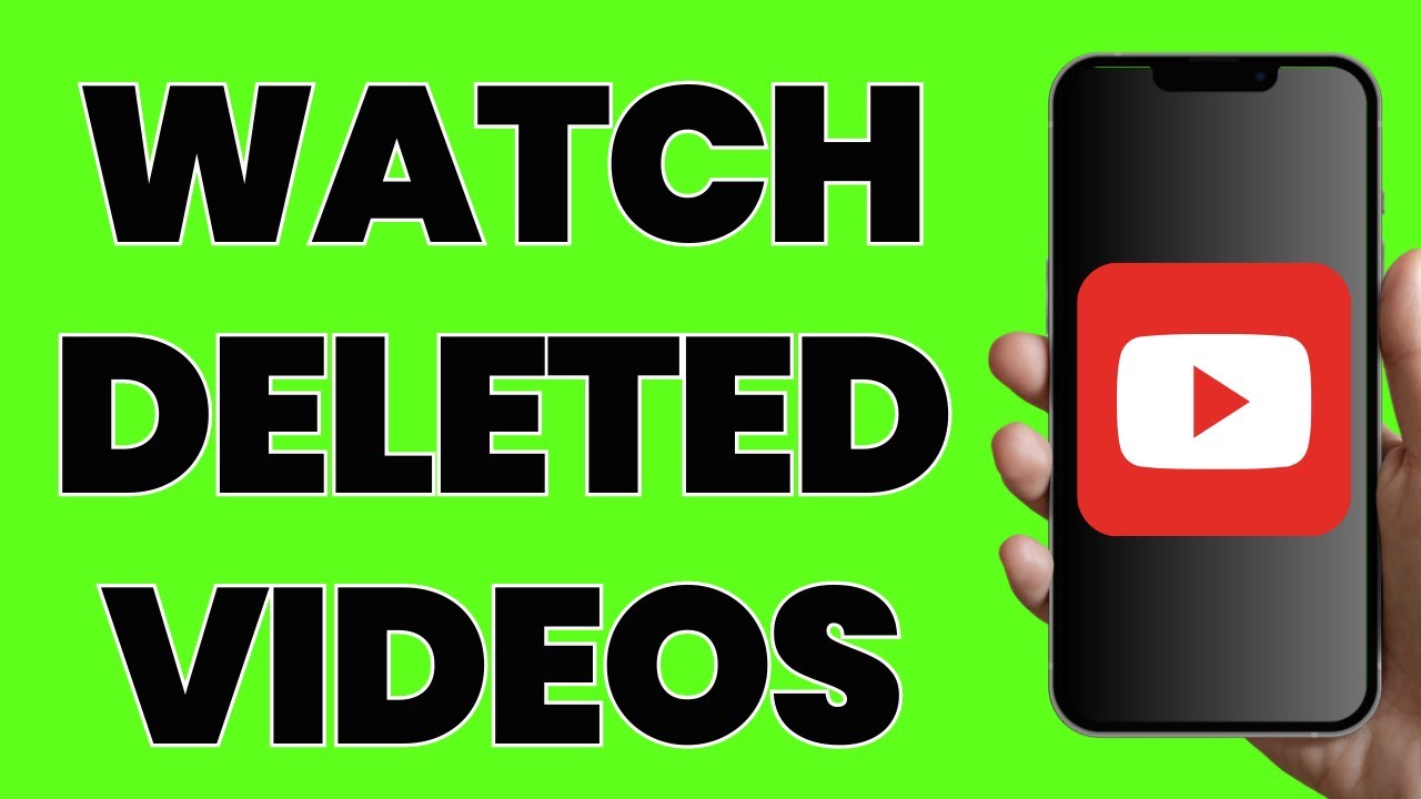 How To See Deleted Videos On Ios Android Youtube