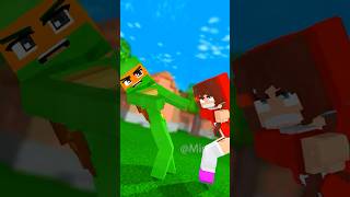 Maizen Jj Girl Vs Mikey Girl Minecraft Animation Minecraft ...