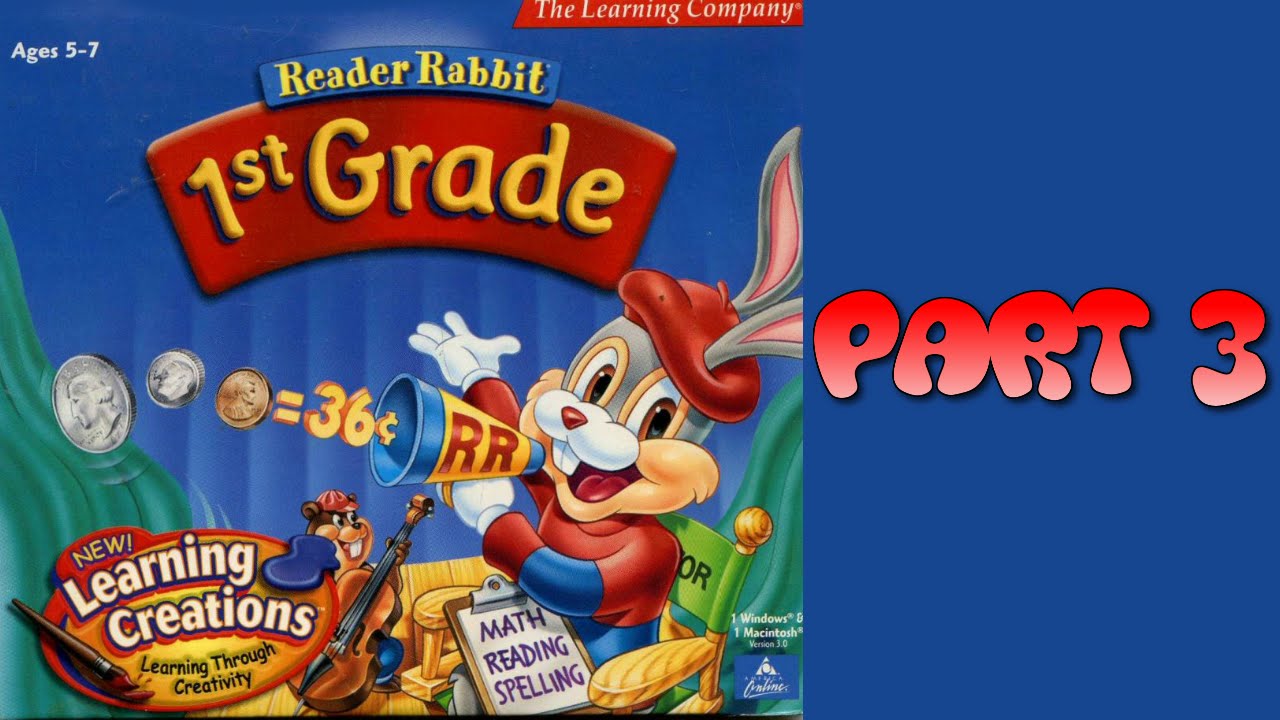 Whoa I Remember Reader Rabbit Personalized 1st Grade Part 3 Youtube