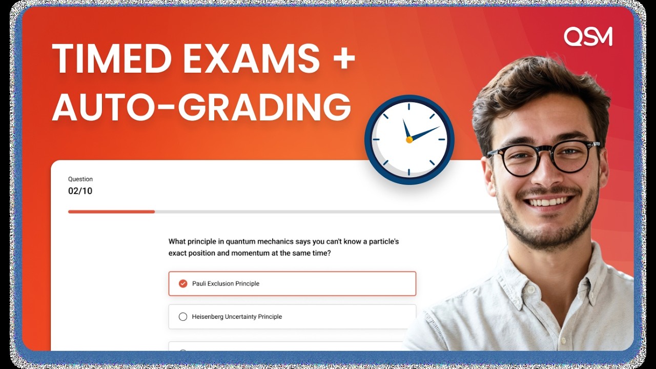 Create A Wordpress Online Exam Timed Tests Auto Grading Qsm